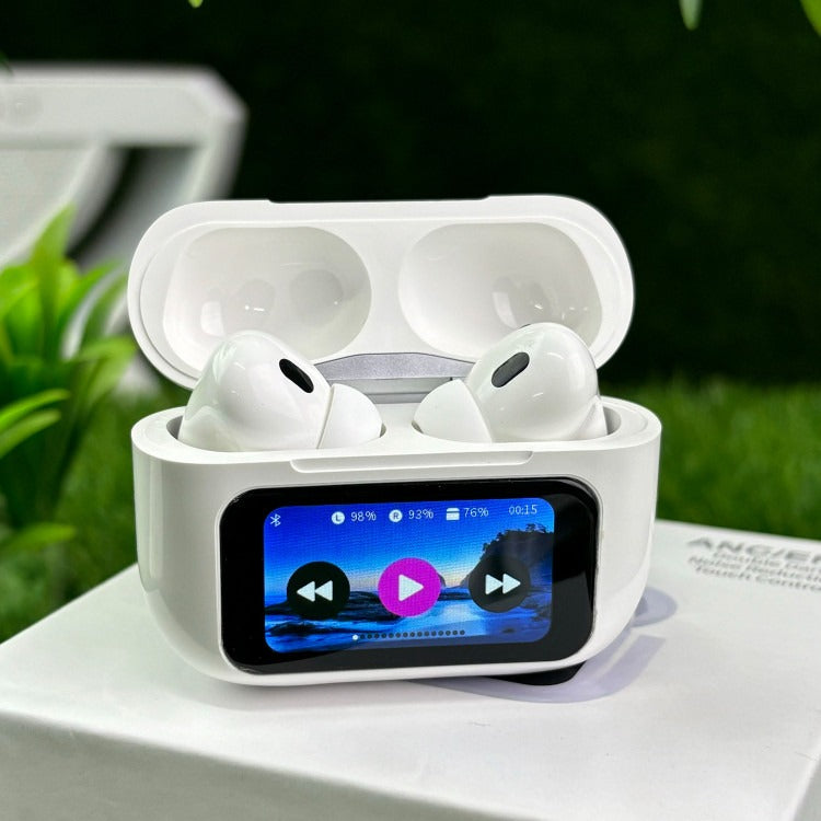 Zappods™ Display Screen 2 Premium Wireless Earbuds + 100% ANC with 1.4